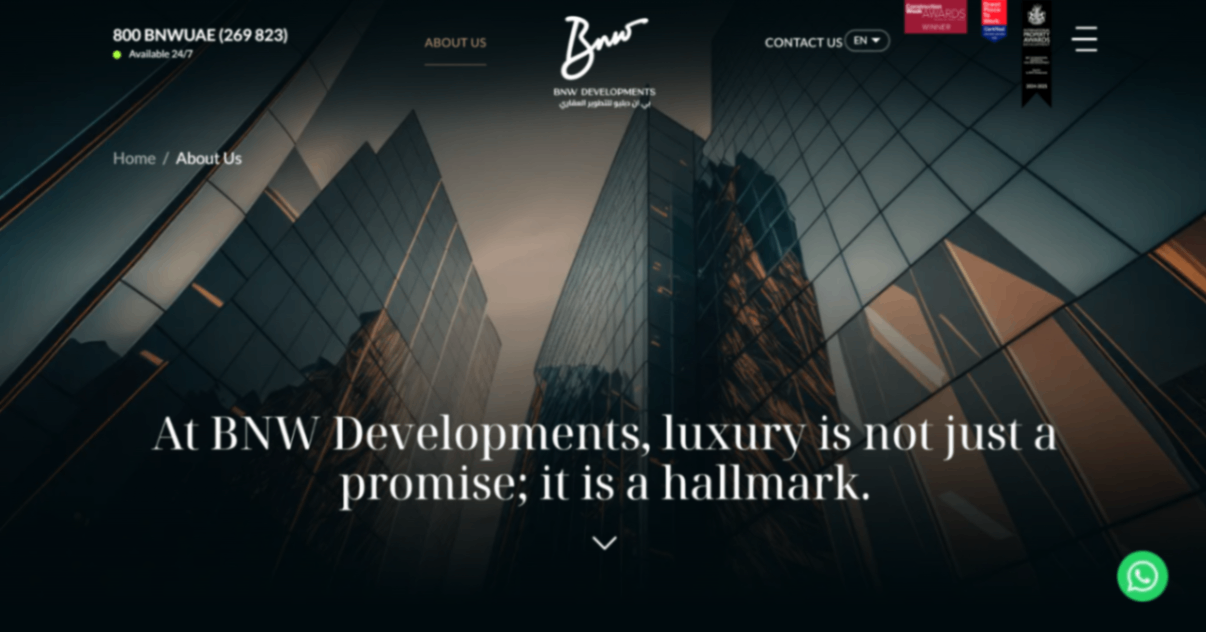About Us | BNW Developments, Luxury Real Estate Developer