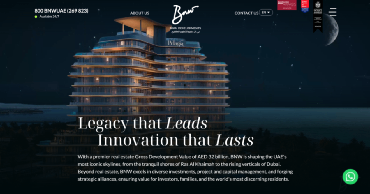 BNW Developments: Luxury Real Estate Developer in Dubai